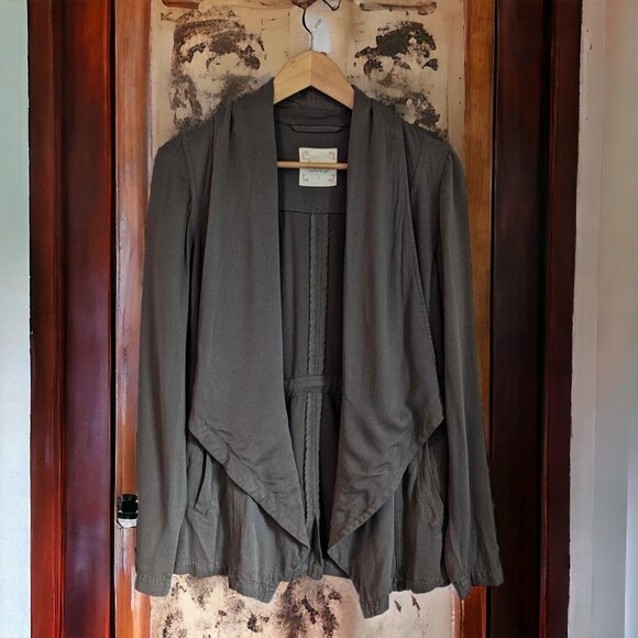 Altar'd State | Jackets & Coats | Altard State Army Olive Green Open ...